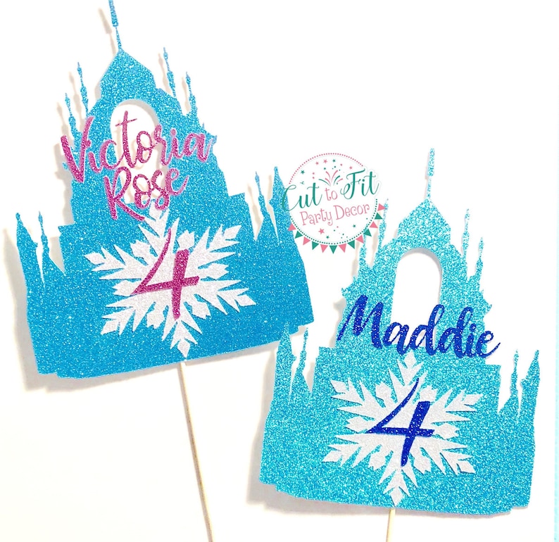 Frozen Castle Cake Topper - Etsy
