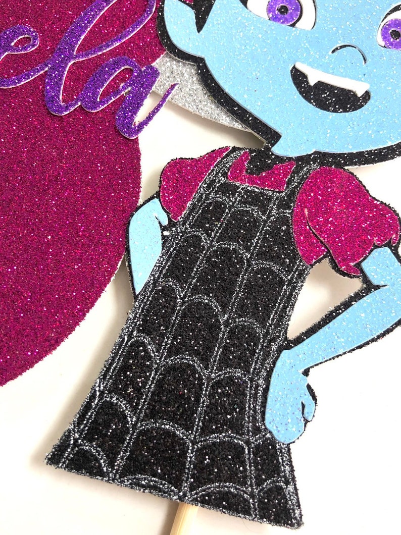 Personalized Vampirina Cake Topper - Etsy