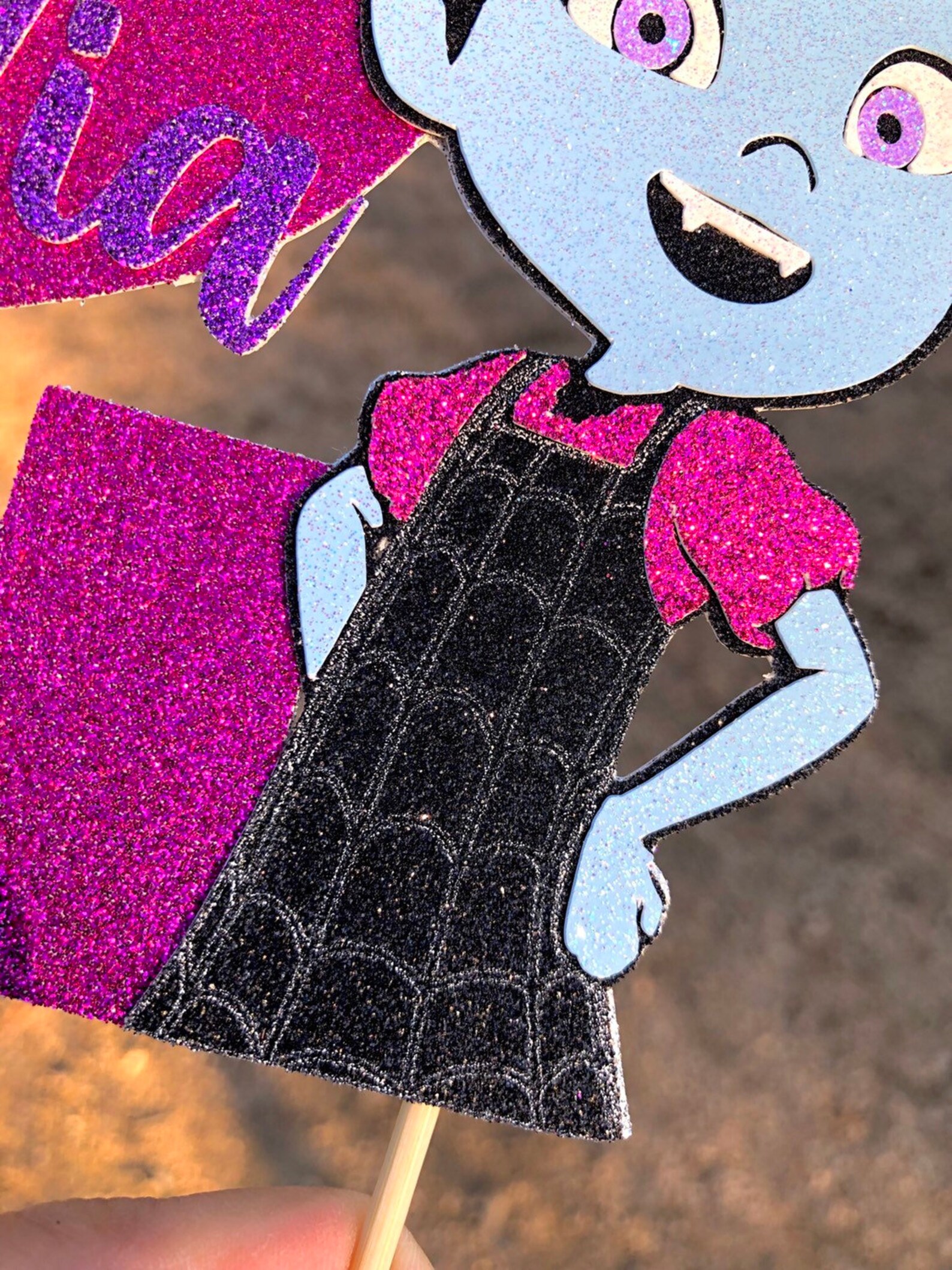 Personalized Vampirina Cake Topper - Etsy