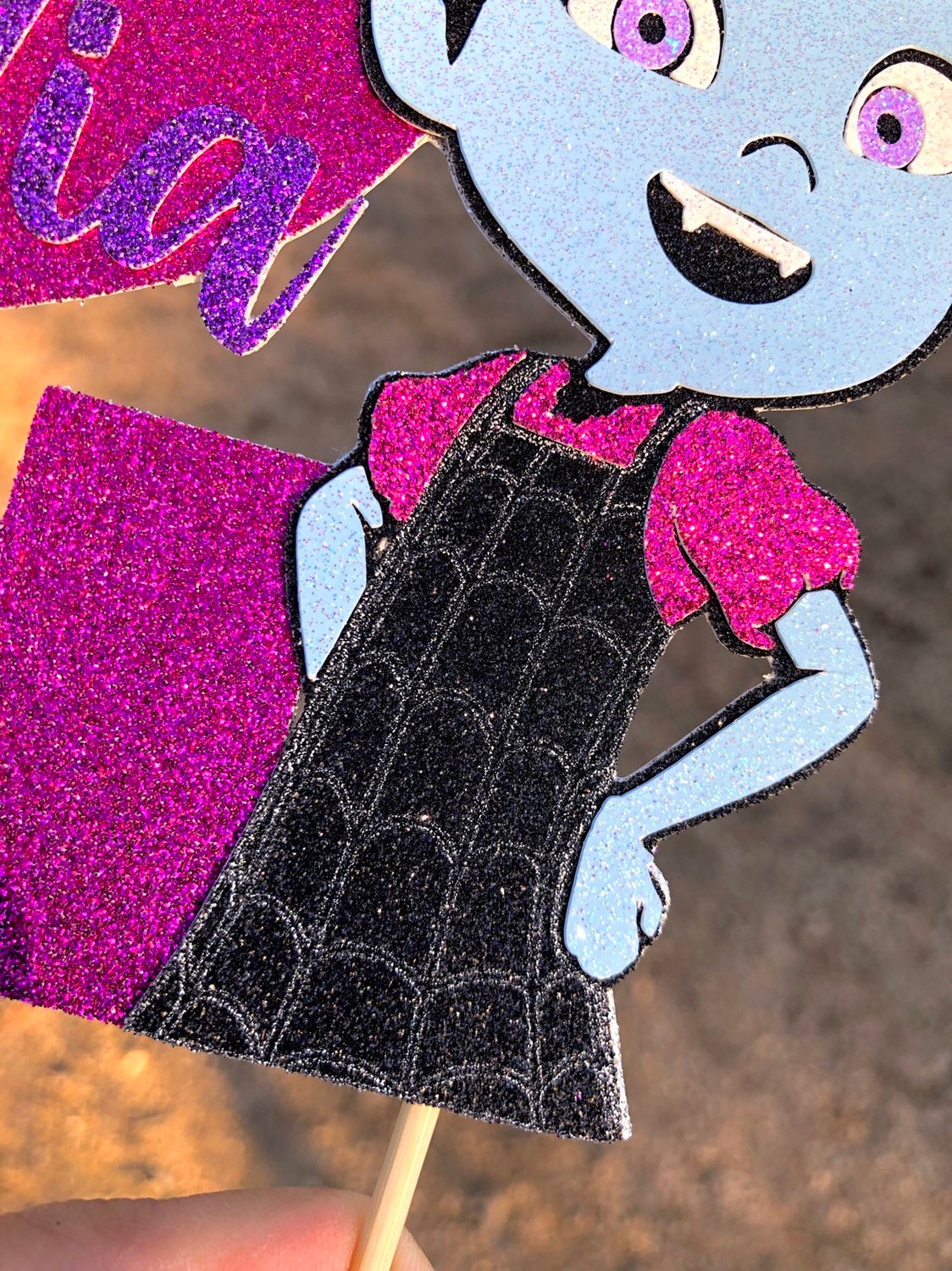 Personalized Vampirina Cake Topper - Etsy