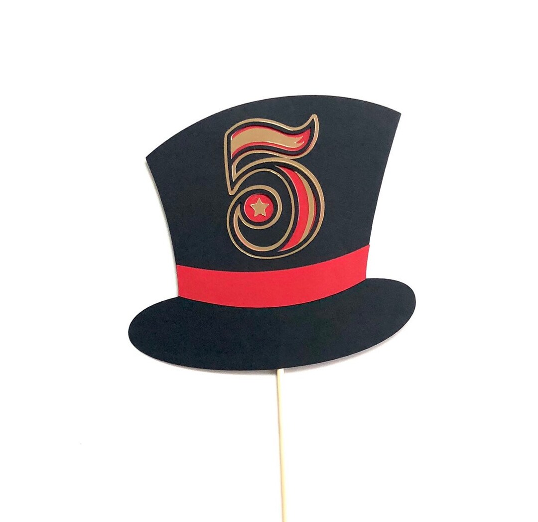 Top Hat Cake Topper - Etsy