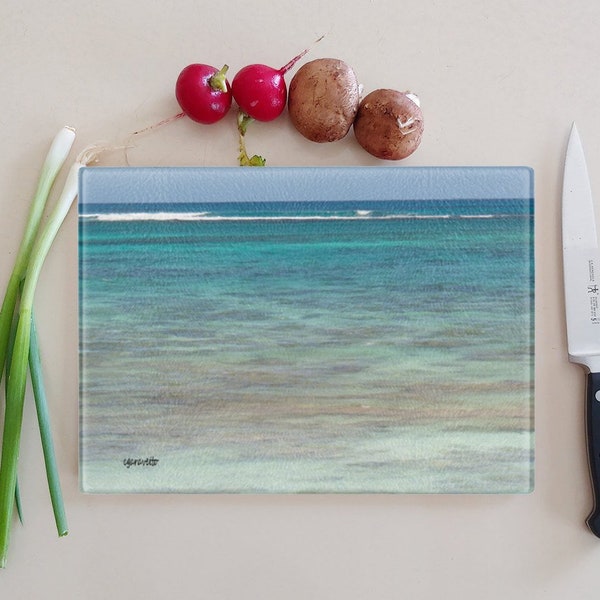 Ocean Wave Glass Art - Etsy