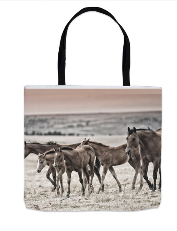 Mare and Foals Tote Bag - Etsy
