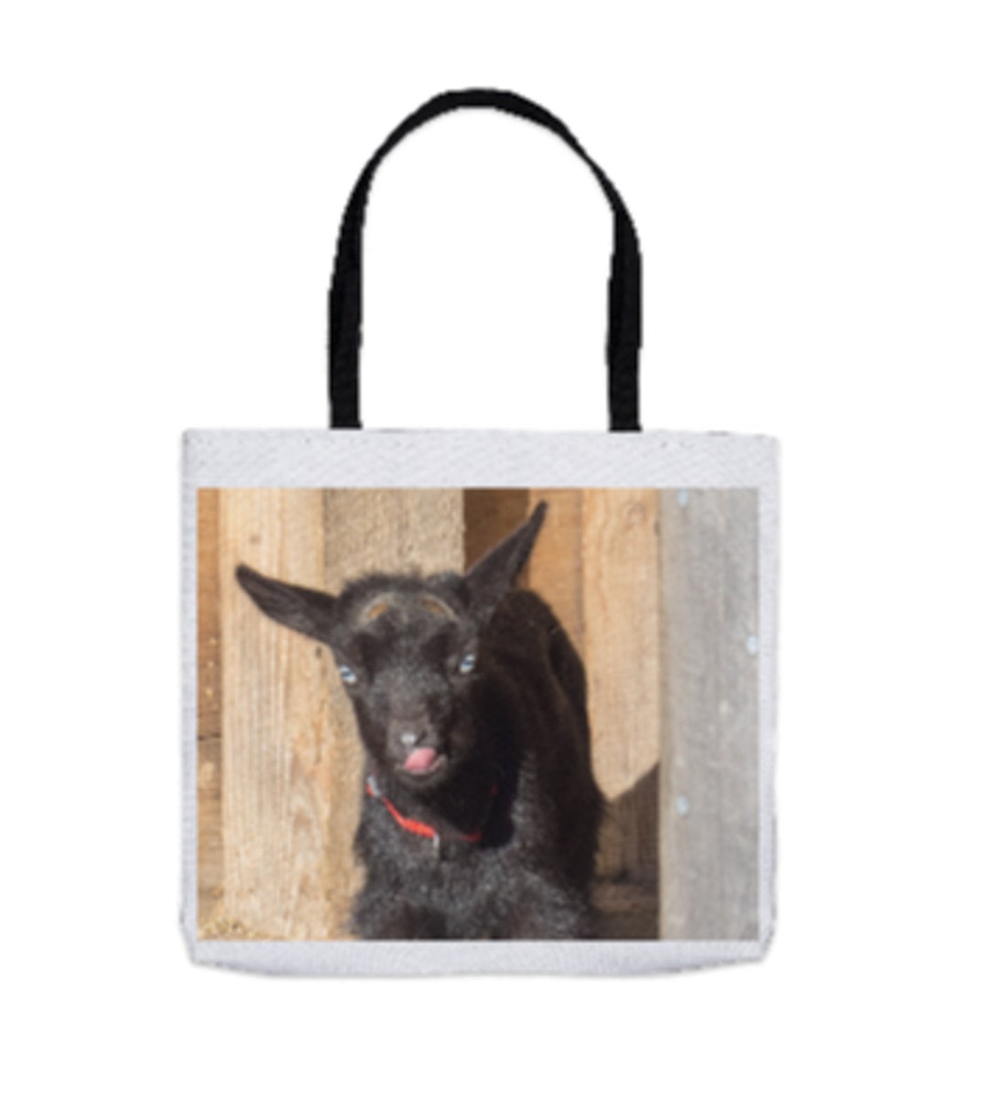 Baby Goat Tote Bag - Etsy