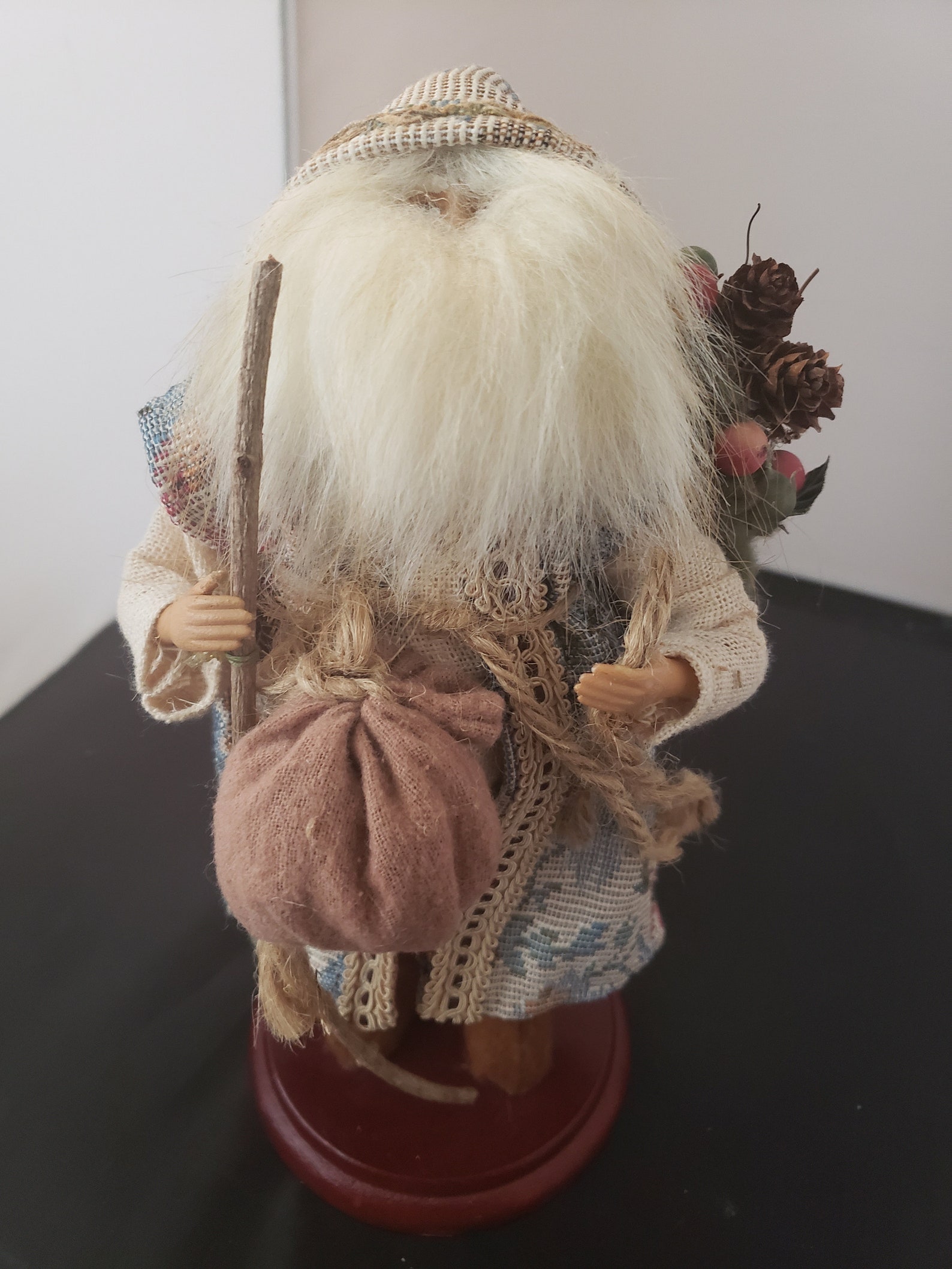 Adorable Saint Nick Chris Kringle santa claus figure with | Etsy