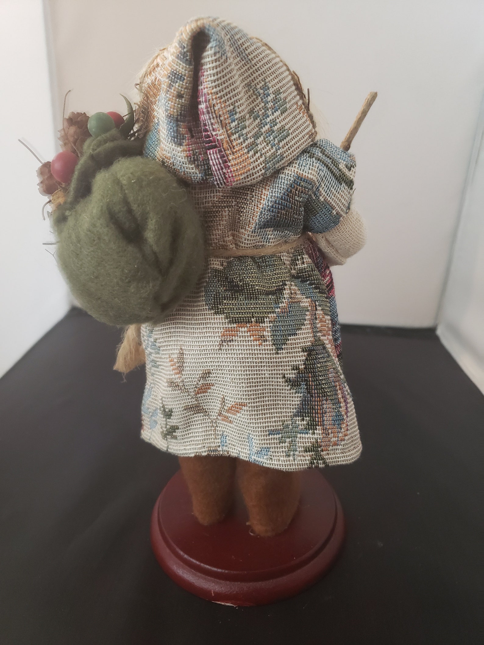 Adorable Saint Nick Chris Kringle santa claus figure with | Etsy