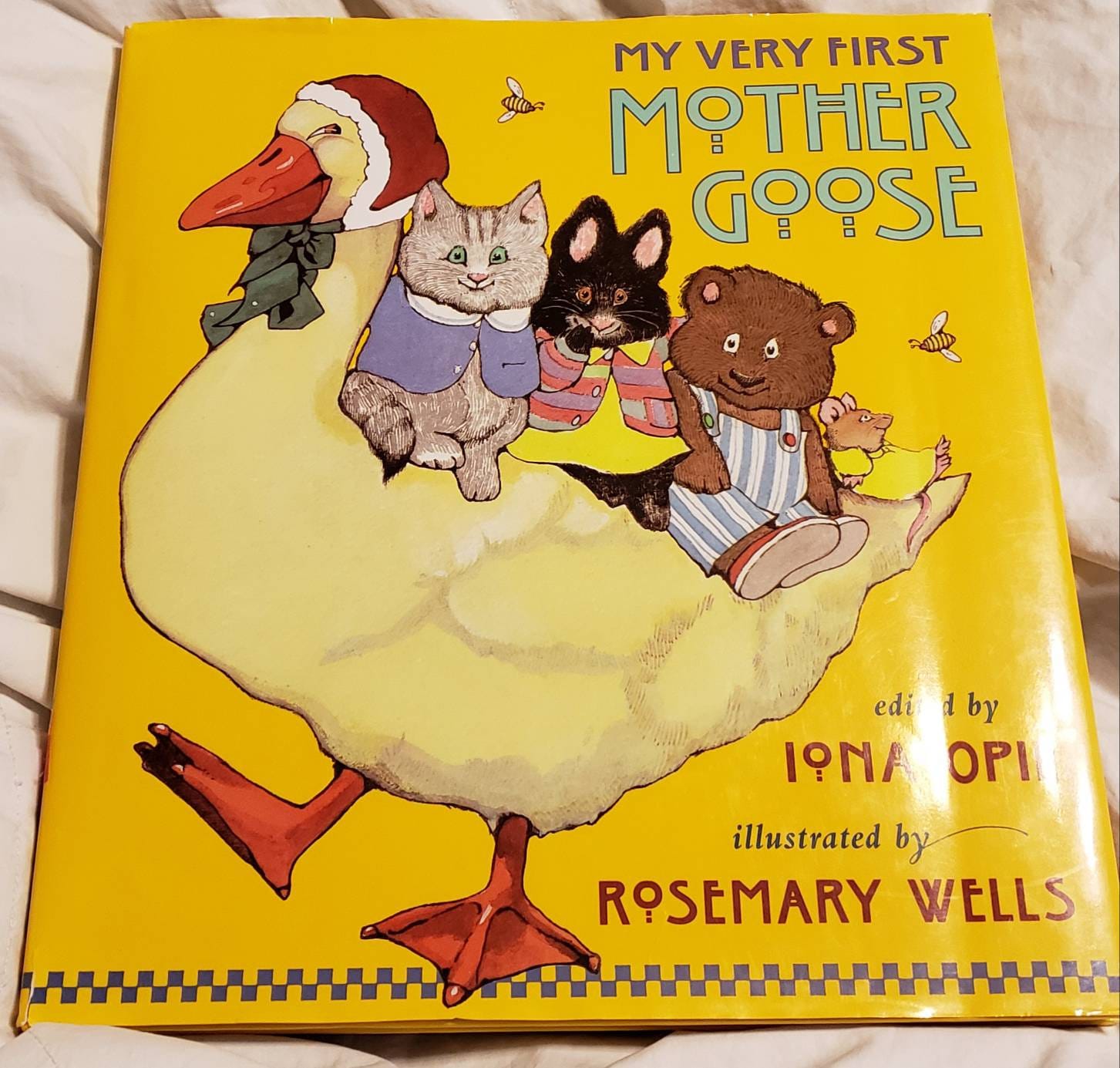 My very first mother goose children's hard cover book by | Etsy