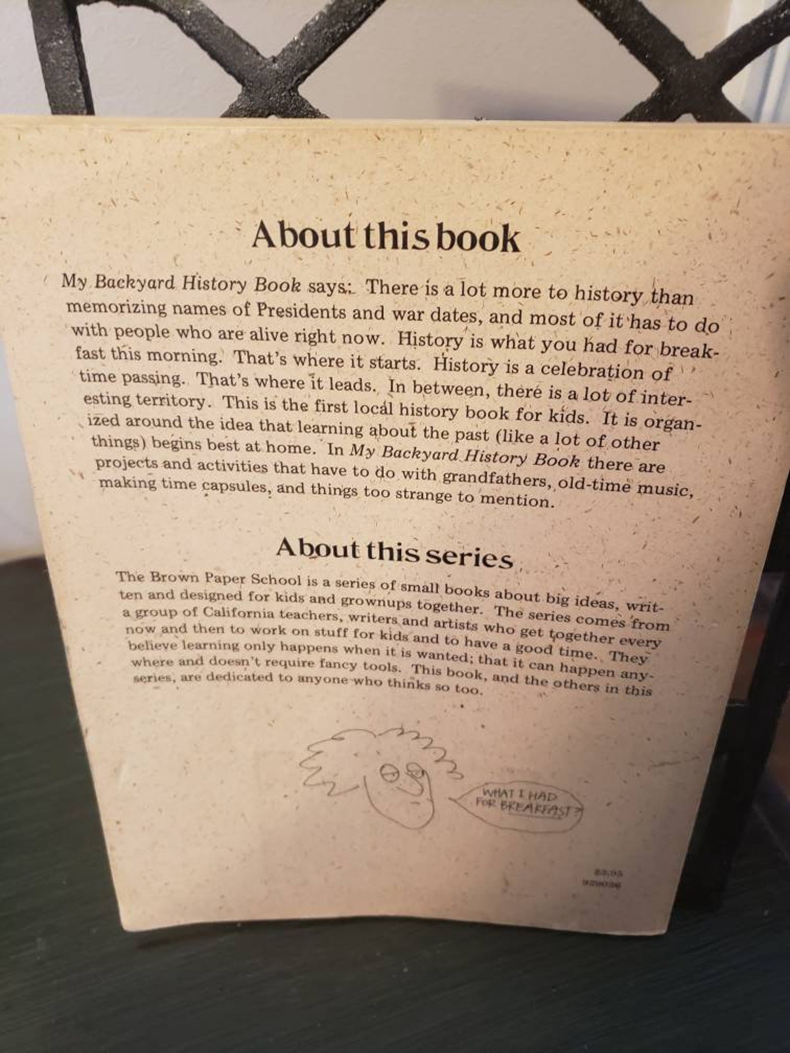 My Backyard History Book by Don Weitzman a Kids Guide to Local - Etsy
