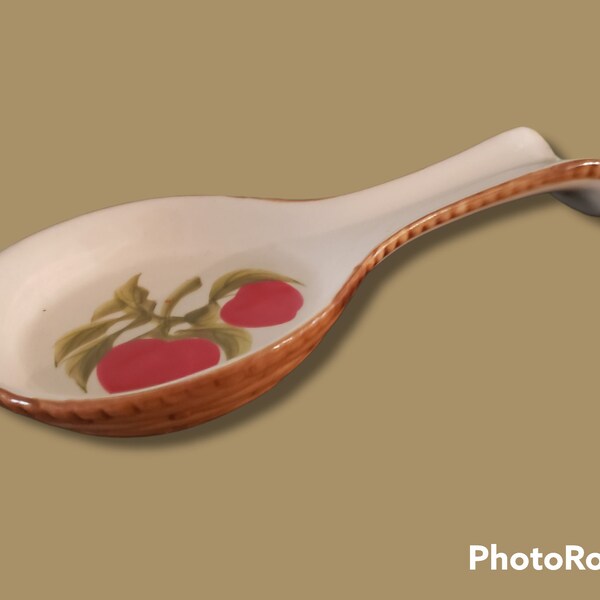 Apple Spoon Rest - Etsy