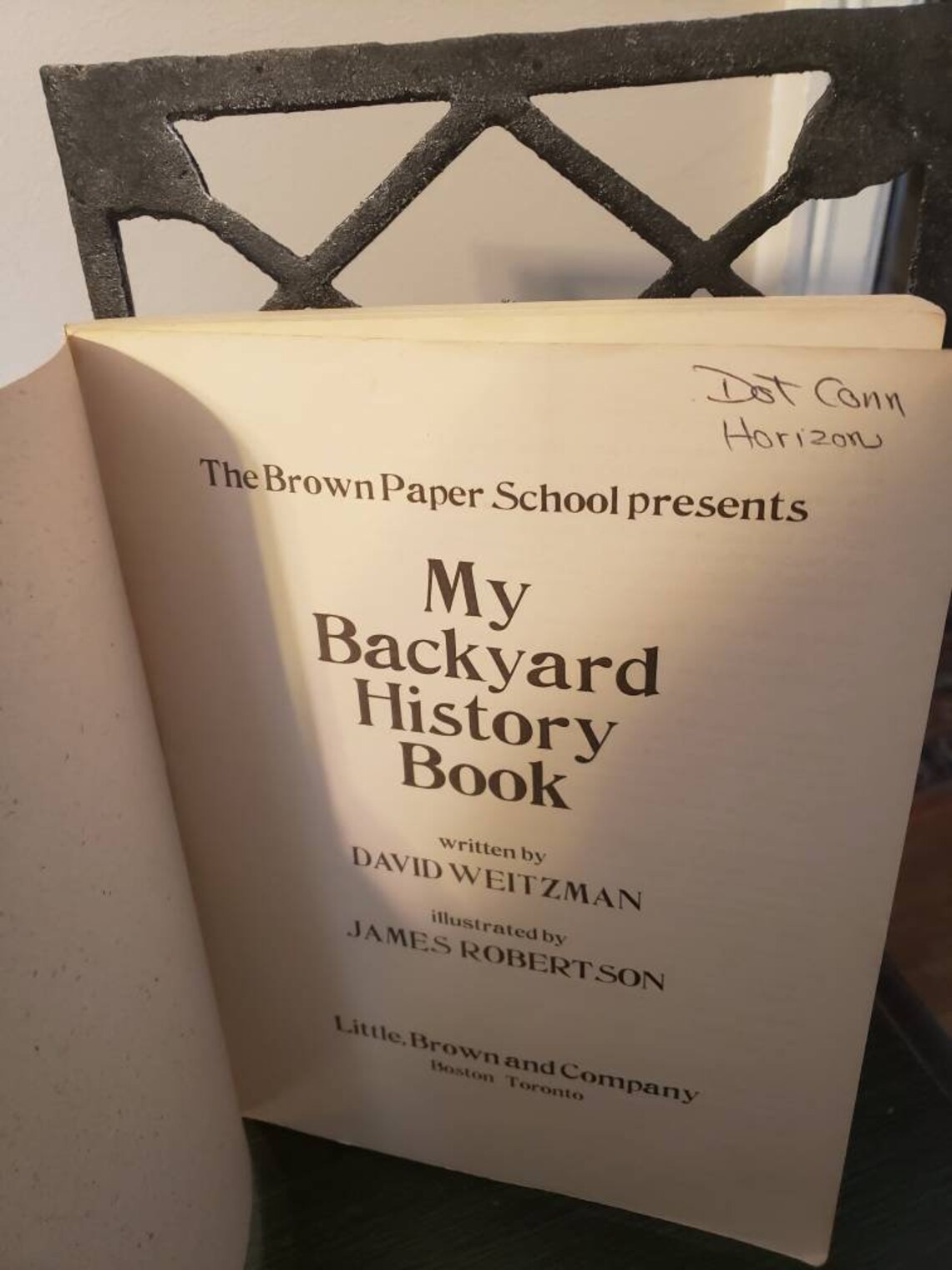 My Backyard History Book by Don Weitzman a Kids Guide to Local - Etsy