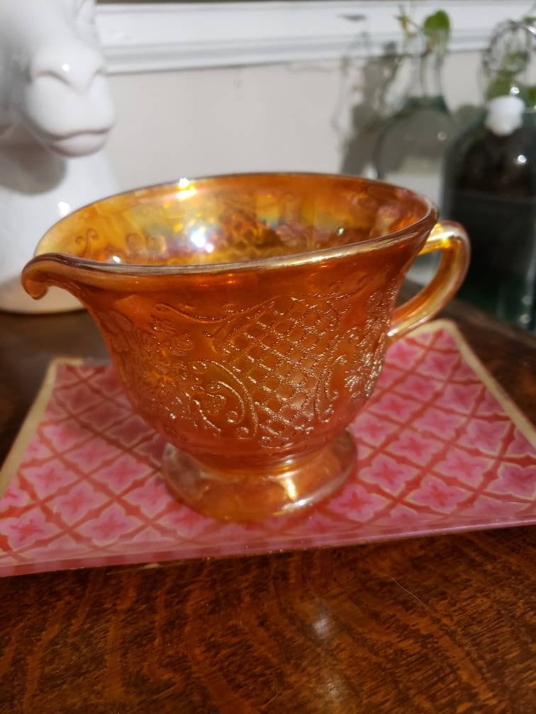 Orange Depression Glass