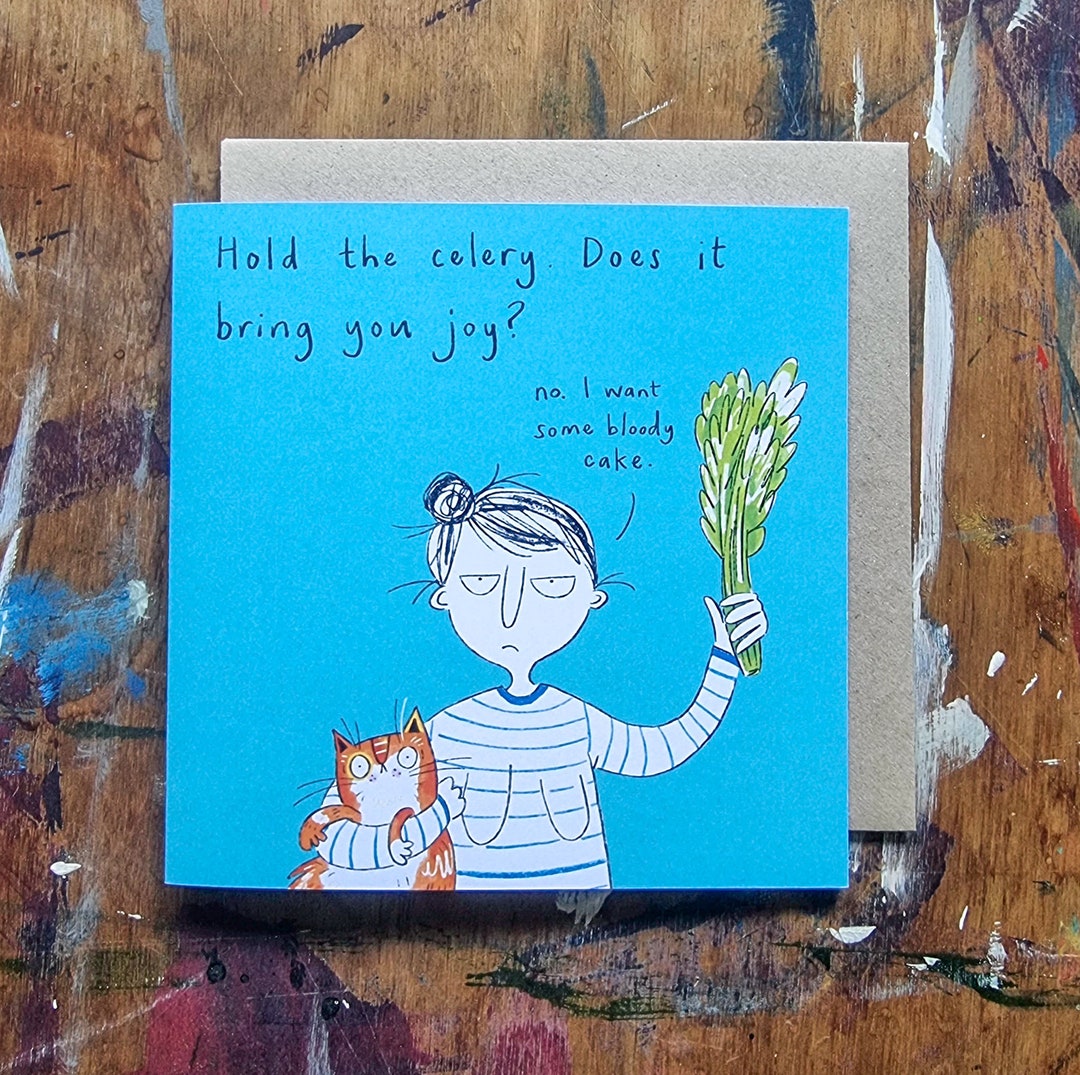 Anti Diet Birthday Card Funny Healthy Eating Greetings Card - Etsy