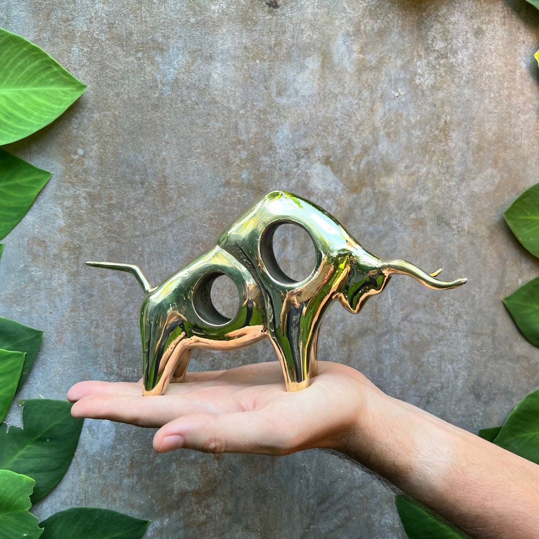 Bronze Abstract Picasso Bison Sculpture Bull Statue Brass Buffalo ...