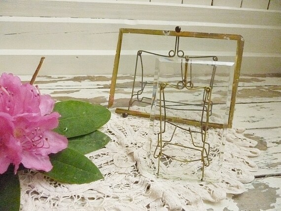 Preview................two Beautiful Glass Frames Art | Etsy