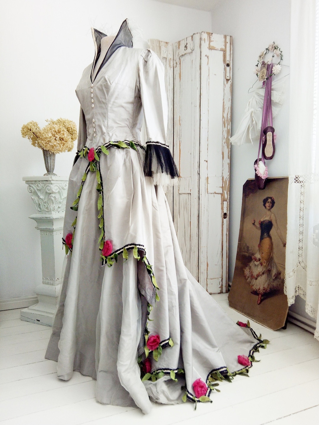 Stunning Theatre Costume, Vintage, Antique, German Theater Weimar ...