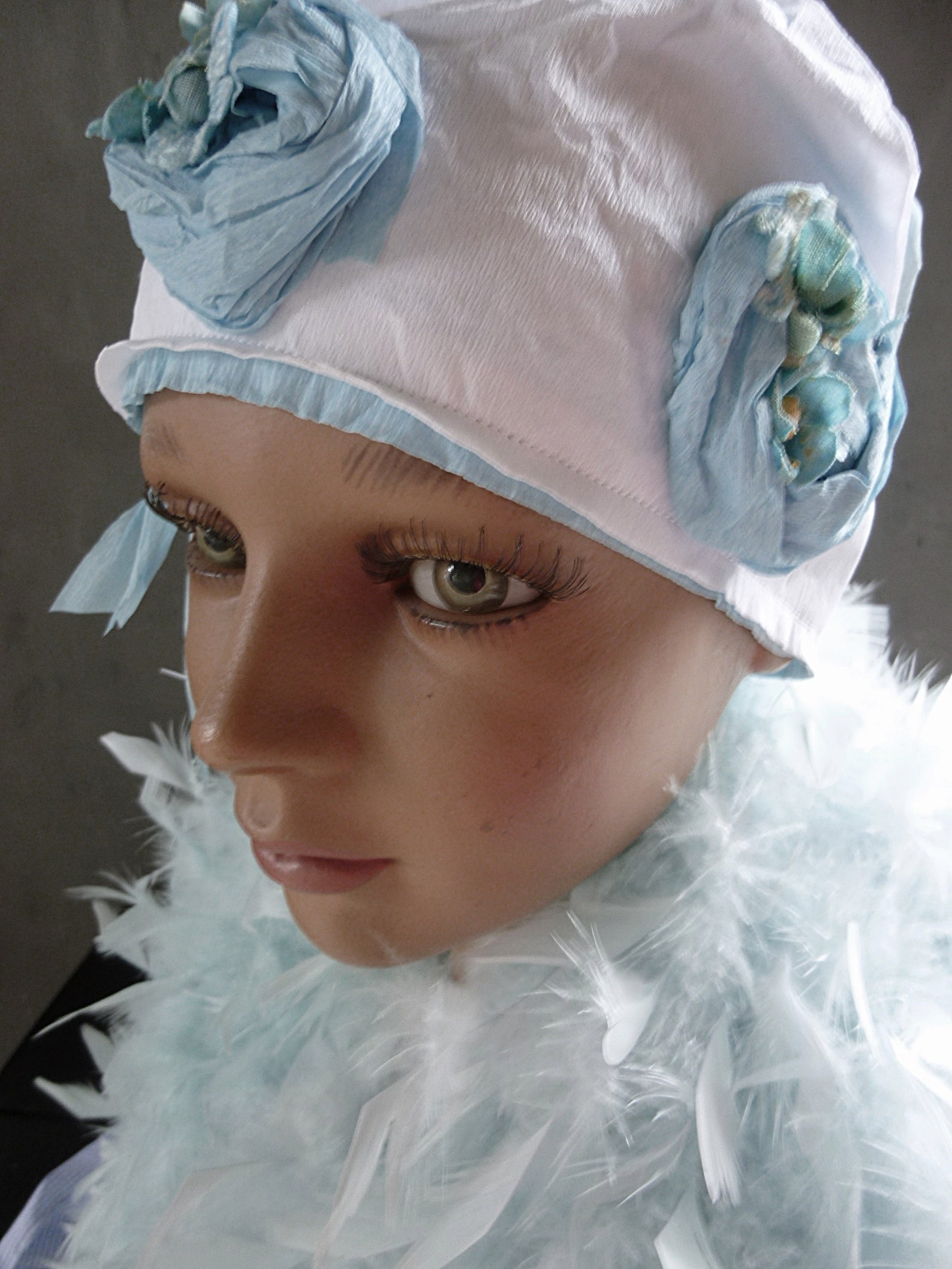 Curious Find .... 60's Vintage Handmade Paper Crepe Hat | Etsy