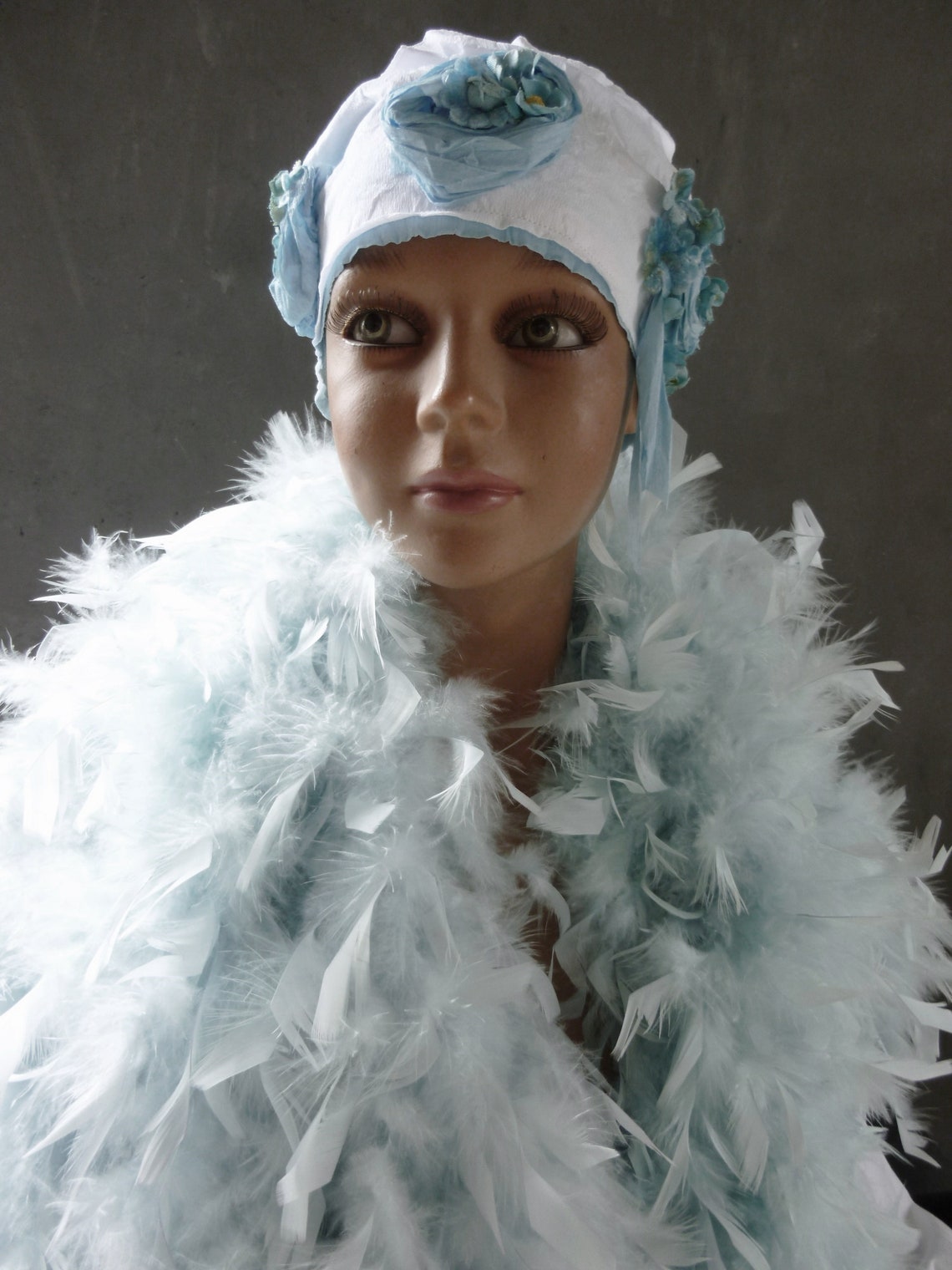 Curious Find .... 60's Vintage Handmade Paper Crepe Hat | Etsy