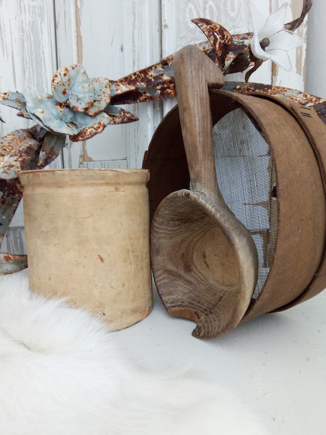 Preview............antique French Kitchen Collection, Wooden Spoon, Big ...
