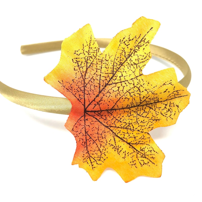 Leaf Headband - Etsy