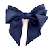 Navy Blue Bow Hair Clip Satin Hair Accessory Ladies or Girls Hair Clip ...
