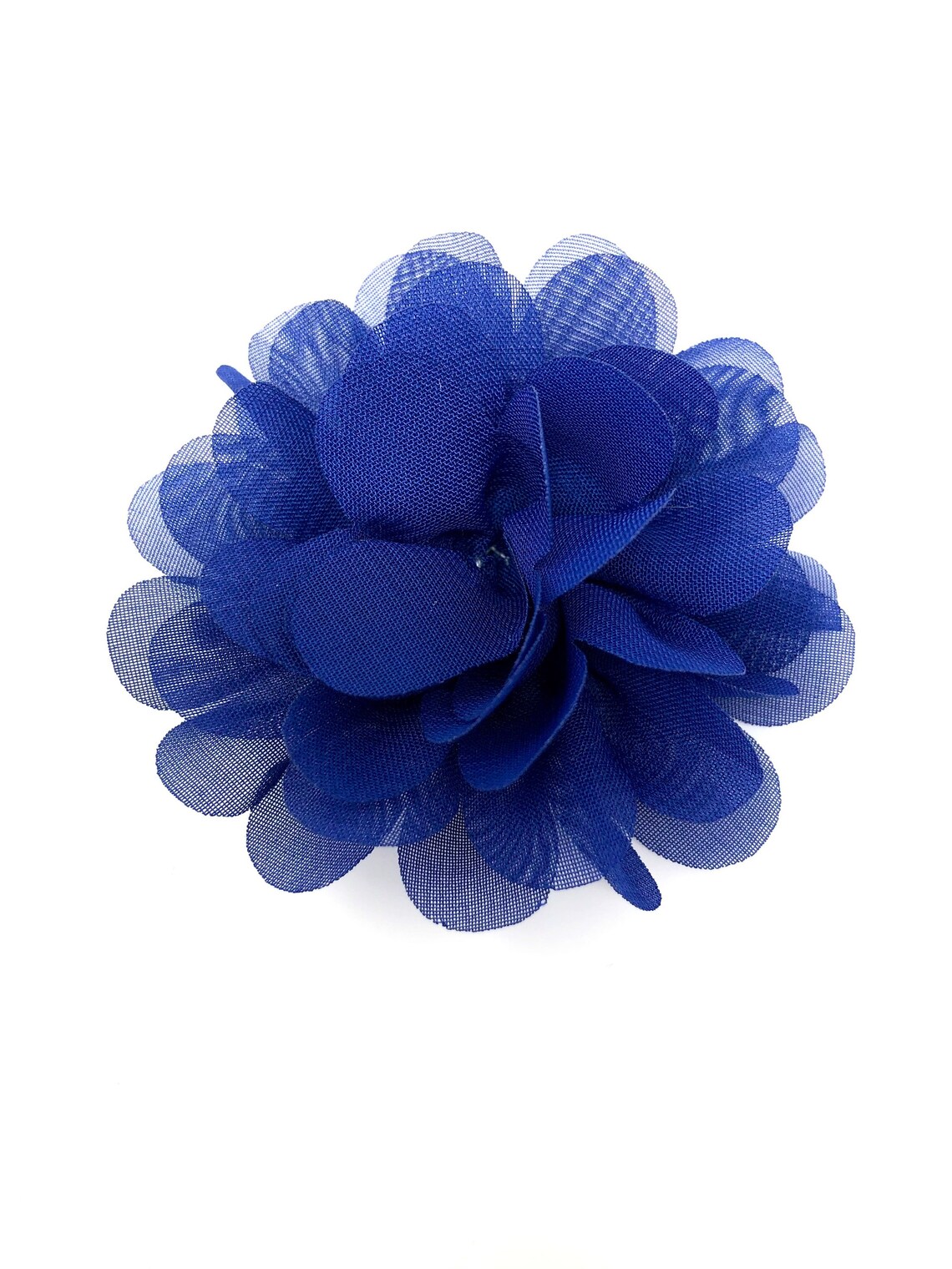 Royal Blue Flower Hair Clip Hair Accessory Back to School Uniform - Etsy UK