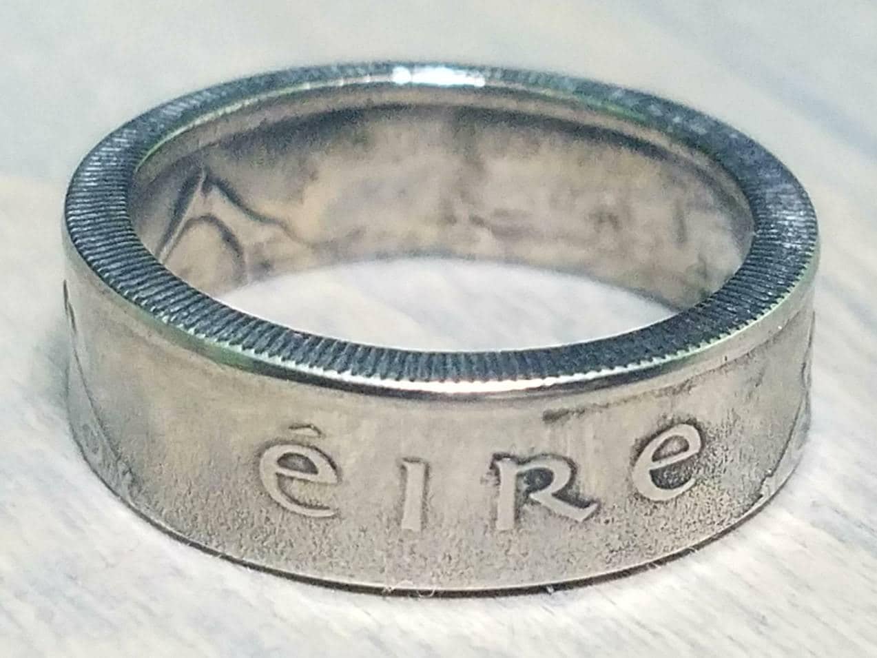 Éire Irish Coin Ring - Etsy