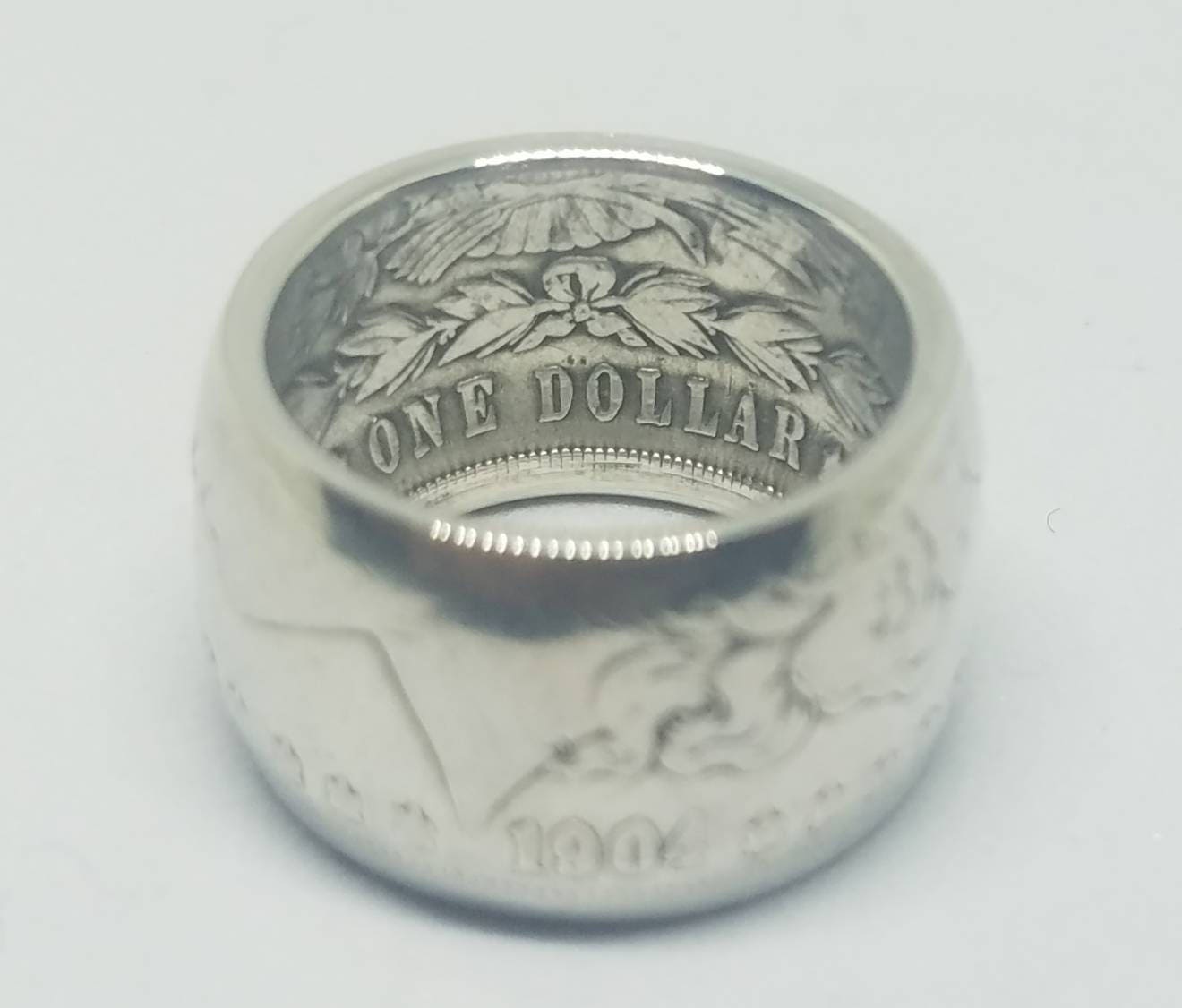 Morgan Silver Dollar Coin Ring - Etsy