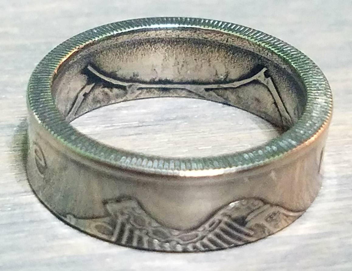 Éire Irish Coin Ring - Etsy