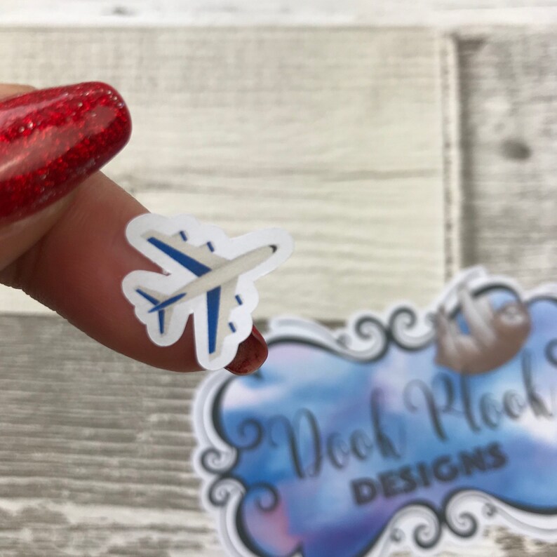 Plane Stickers for Various Planners Filofax Bullet Journal | Etsy