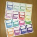 Slimming World Daily Checklist Stickers With Large Box for Erin Condren ...