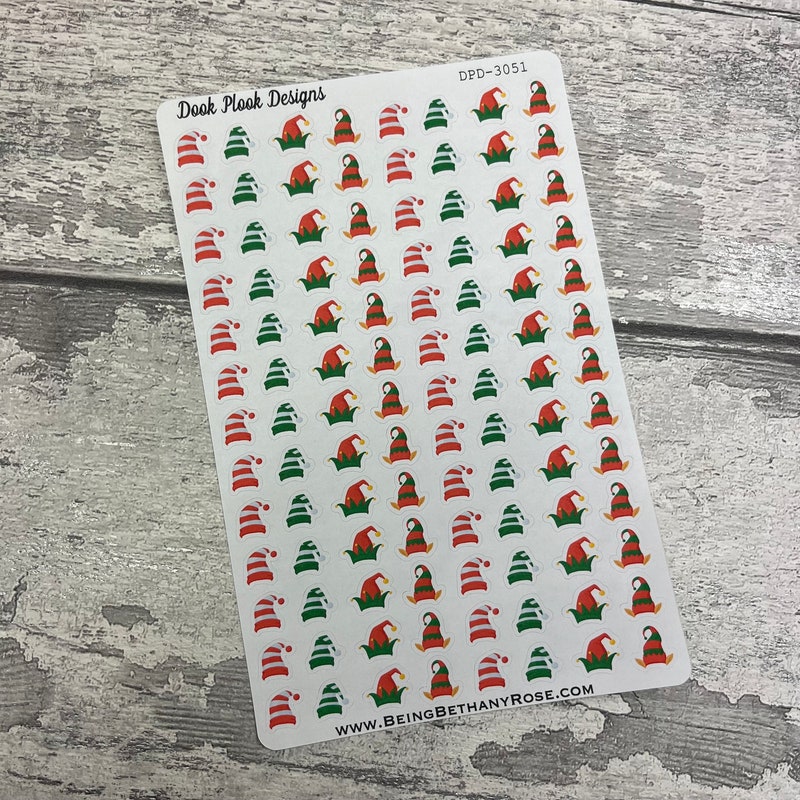 Elf Stickers - Etsy