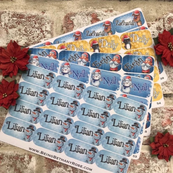 Present Label - Etsy