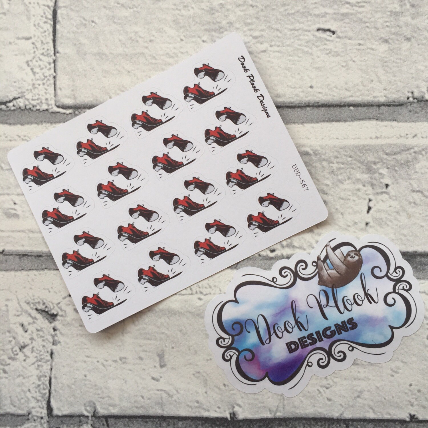 Tap Shoe Stickers for Various Planners Happy Planner Passion - Etsy