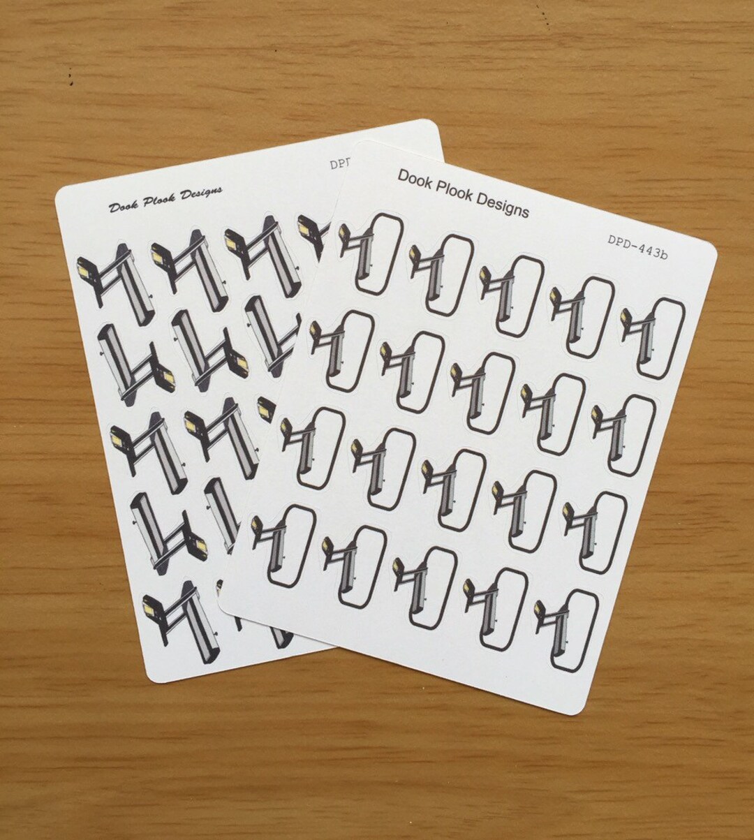 Treadmill Stickers for Various Planners, Happy Planner, Passion Planner ...