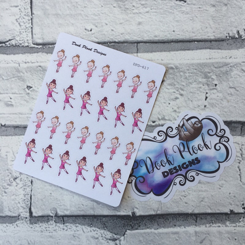 Ballet Sticker - Etsy