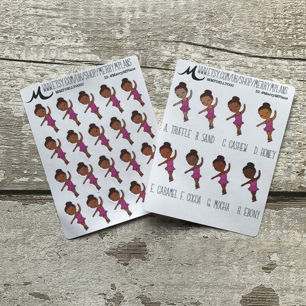 Ballet Sticker - Etsy
