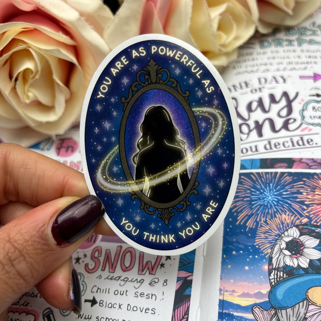 Manifestation - You Are Powerful - Vinyl Sticker - Manifesting Sticker ...