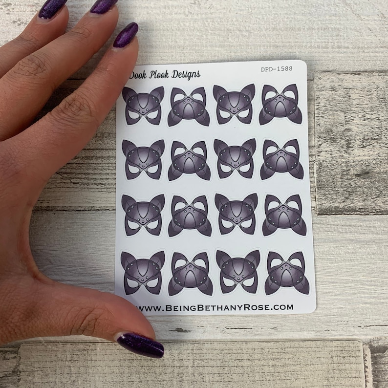 Sex / BDSM / Intimate Stickers for Various Planners, Hobonichi, Kikki K ...