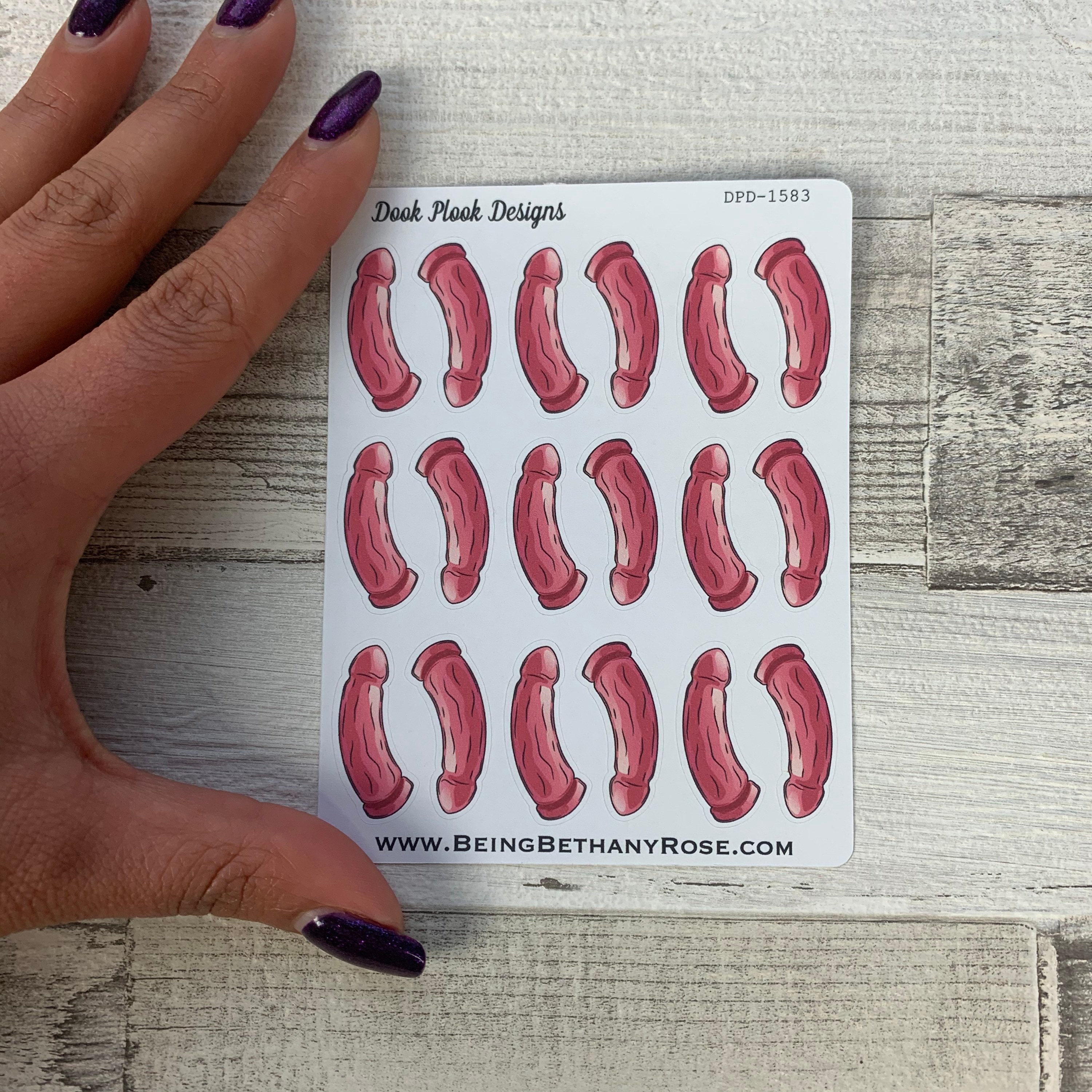 Sex / BDSM / Intimate Stickers for Various Planners | Etsy