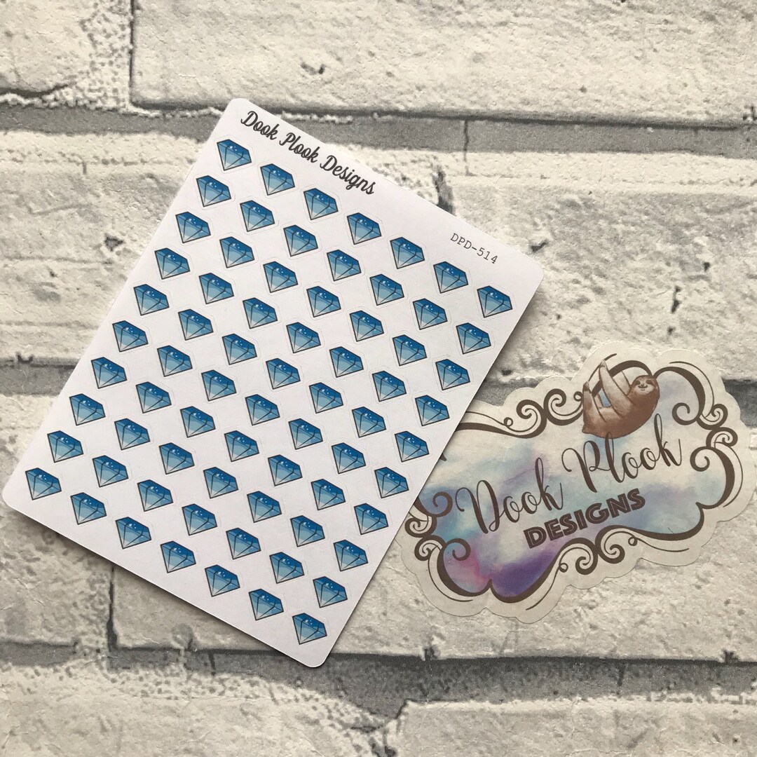 Tiny Diamond Stickers (dinkies) for Planners, Various Planners, Kikki K ...