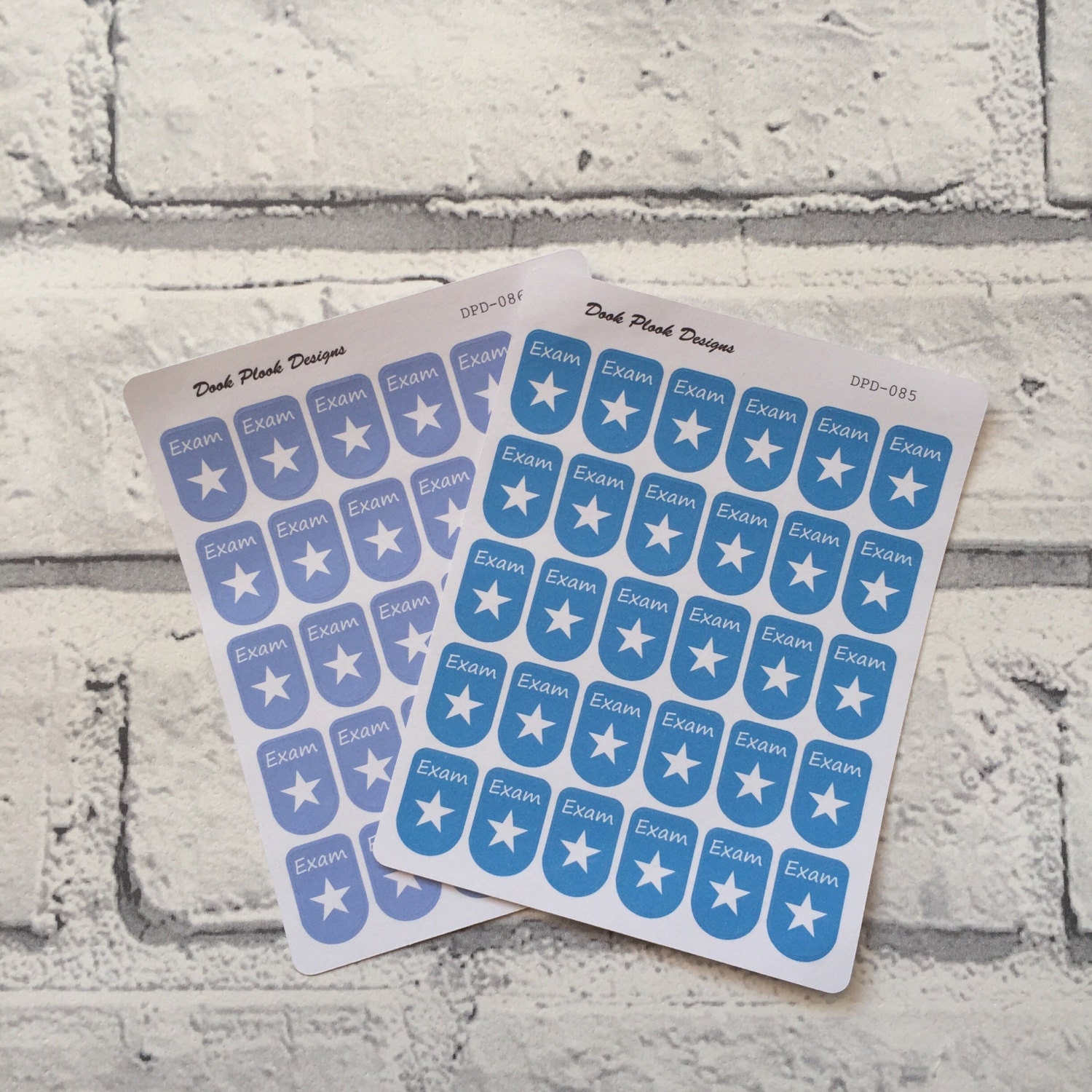 Exam Stickers for Various Planners Kikki K Travellers - Etsy UK