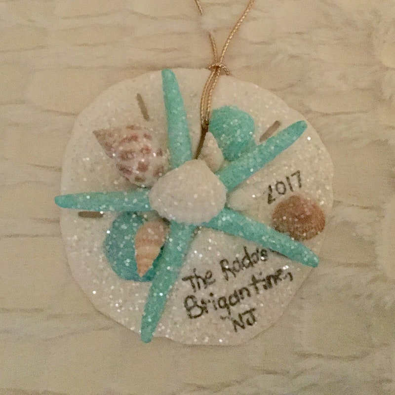 Seashell Christmas Ornaments - Etsy