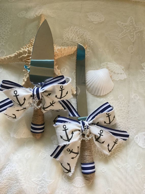 Nautical Wedding Cake Knife. Beach Wedding Cake Server, Coastal Wedding ... Nautical Wedding Cake Knife. Beach Wedding Cake Server, Coastal Wedding ...