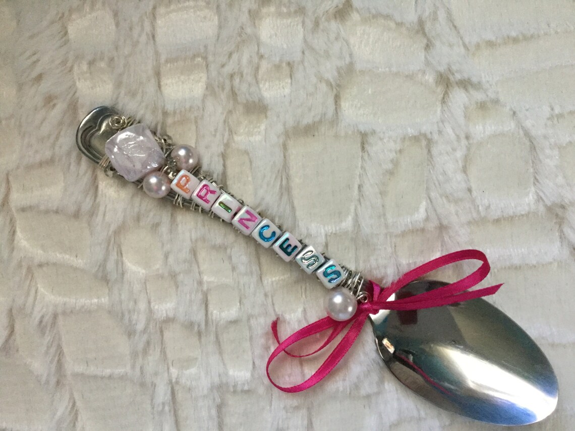 Beaded Jeweled Teaspoon Personalized for Your - Etsy