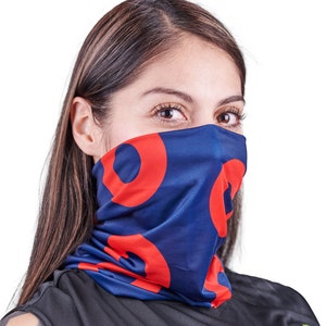 Phish Fishman Donut Face Mask | Neck Gaiter - Etsy