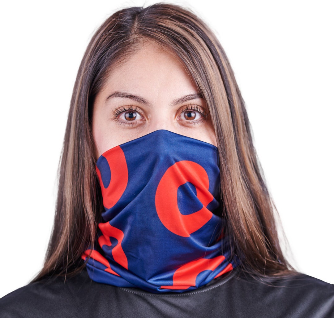 Phish Fishman Donut Face Mask | Neck Gaiter - Etsy