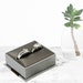 Steel Grey Ring Box - Etsy