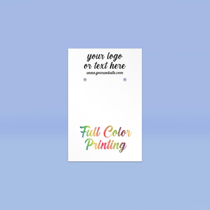 Custom Earring Cards - Etsy