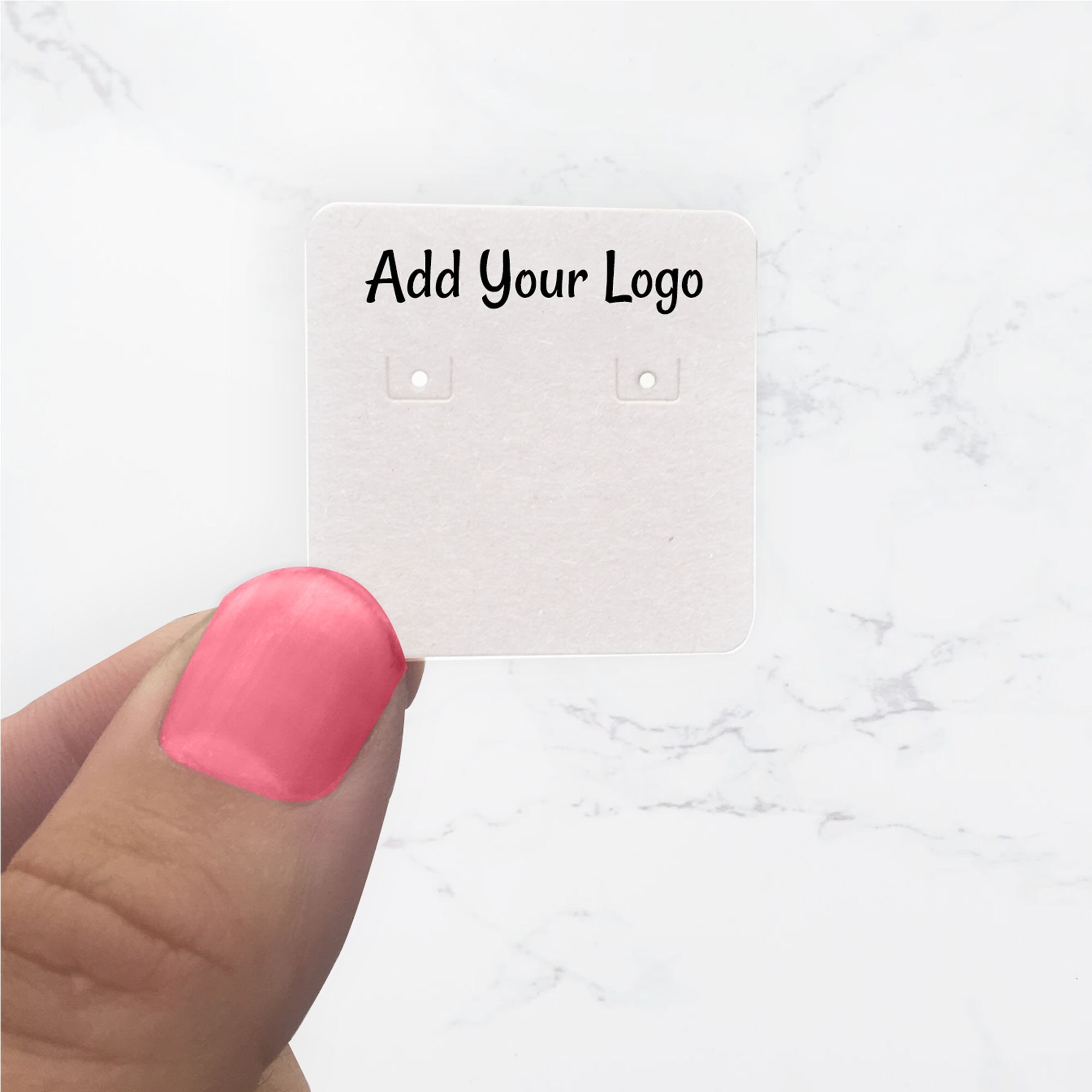 100 Pieces Custom Printed Earring Cards Hoop Earring Card - Etsy Australia