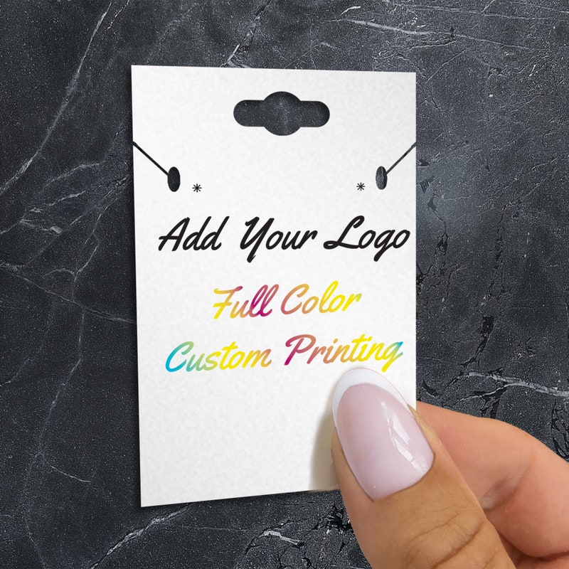 Custom Earring Cards - Etsy